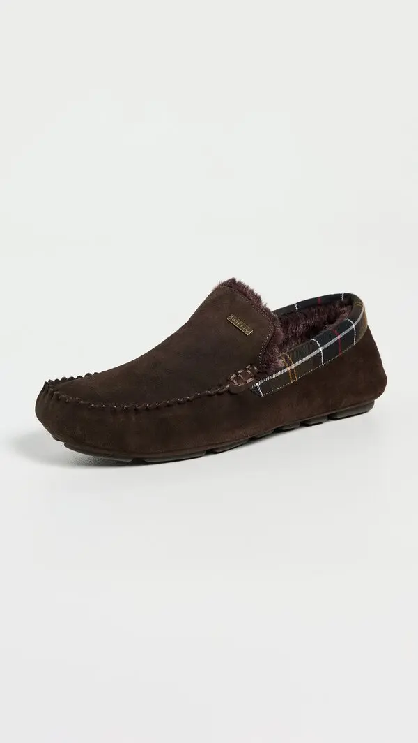 Barbour Suede Monty Slippers