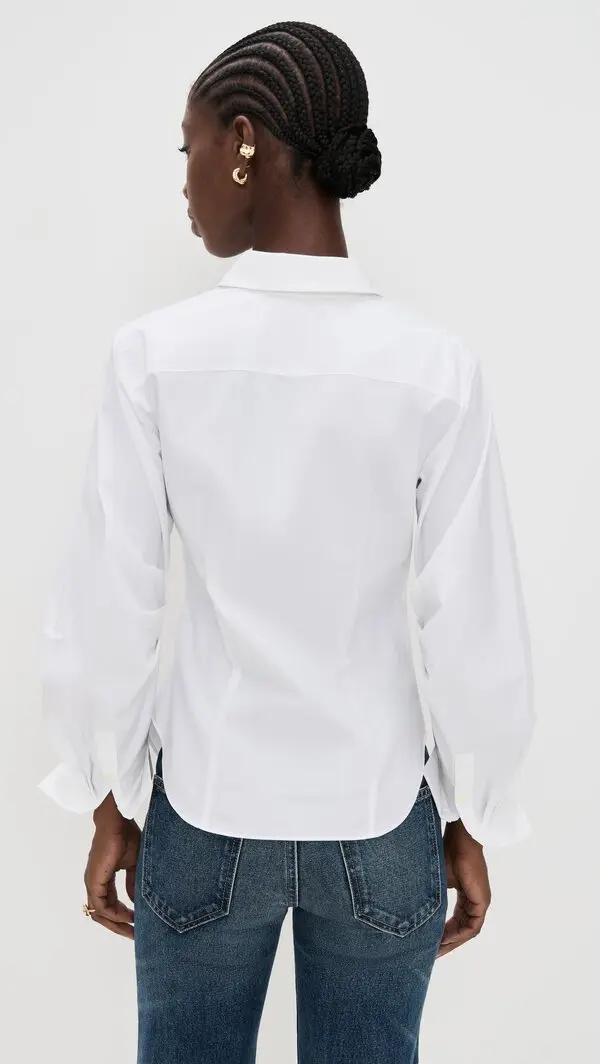 HEVRON Drexel Shirt - White