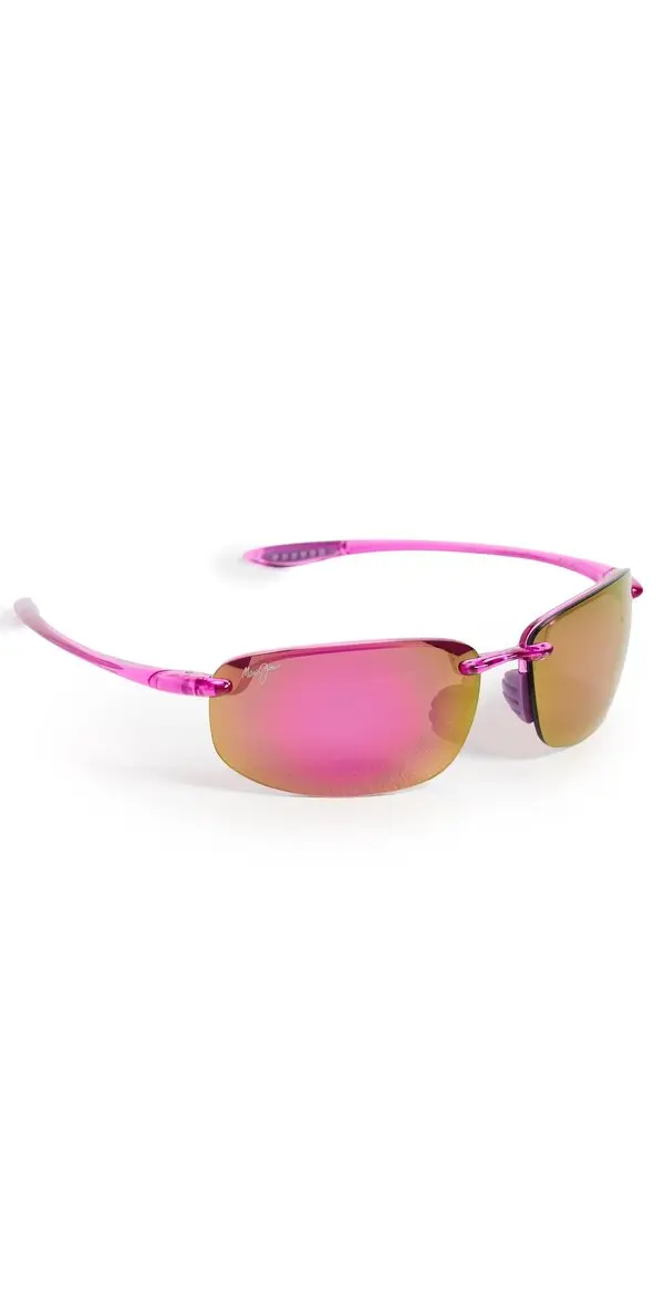 Maui Jim Ho'okipa Rectangle Sunglasses - Pink-pink-violet