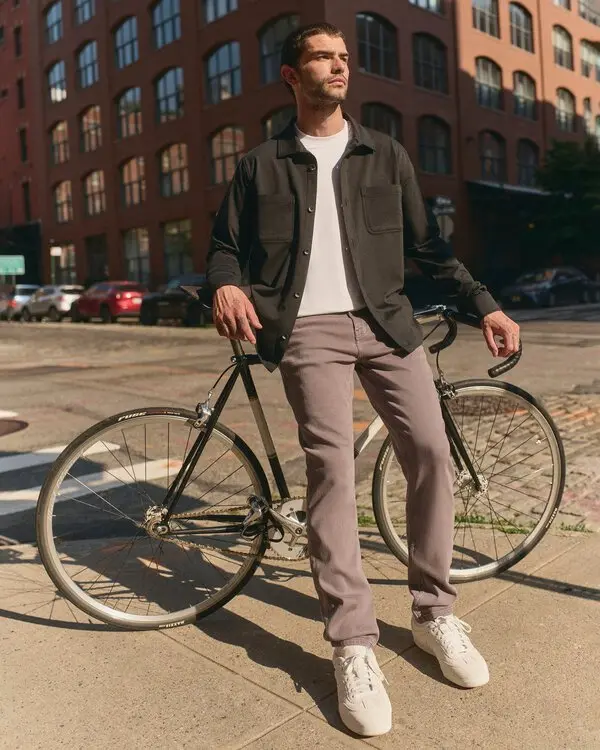 Vuori Benton Stretch Twill Athletic Slim Fit Pant - Cavern Grey