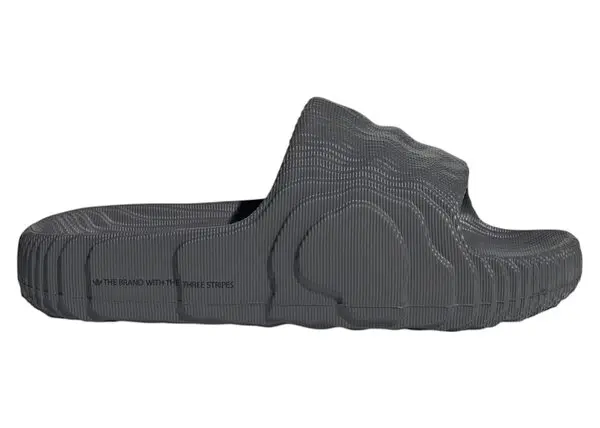 Adidas Adilette 22 Slides - Grey Five/core Black
