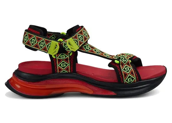 Gucci Run Sandal - Red