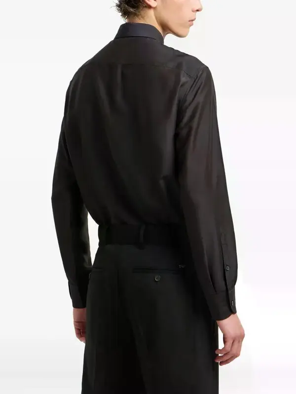 Emporio Armani Logo-patch Shirt