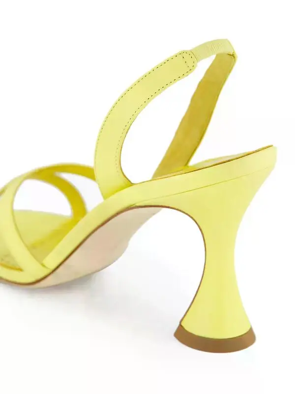 Manolo Blahnik Cross-strap Slingback Sandals