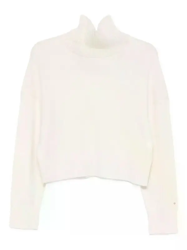 Maje Turtleneck Sweater - Neutrals