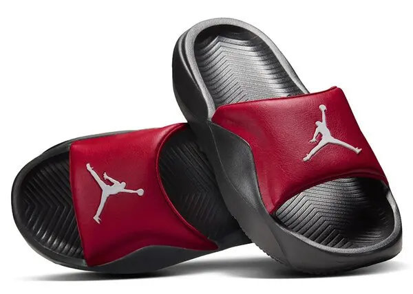 JORDAN Franchise Slides - Varsity Red/black/white