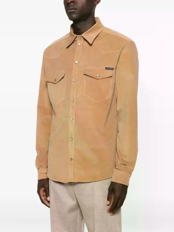 Dolce & Gabbana Corduroy Shirt Jacket