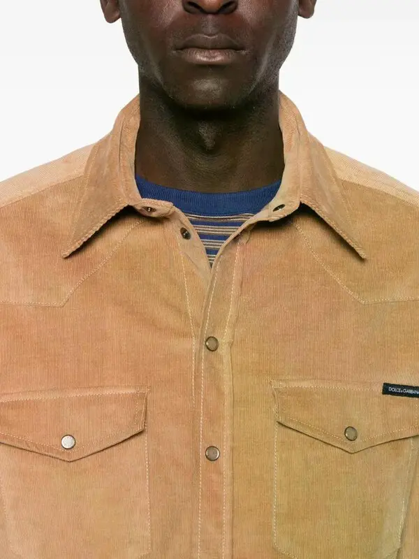 Dolce & Gabbana Corduroy Shirt Jacket