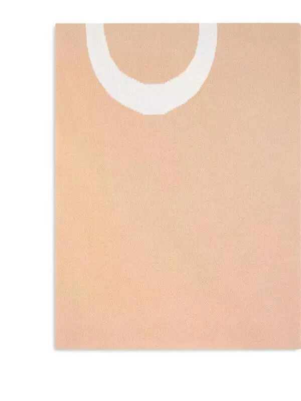 Pinko Logo-detail Scarf - Neutrals