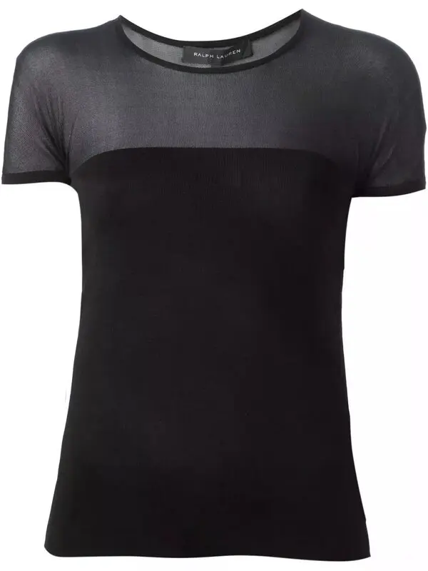 Ralph Lauren Sheer Panel T-shirt