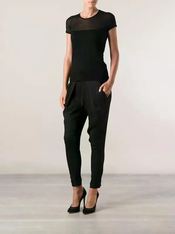 Ralph Lauren Sheer Panel T-shirt