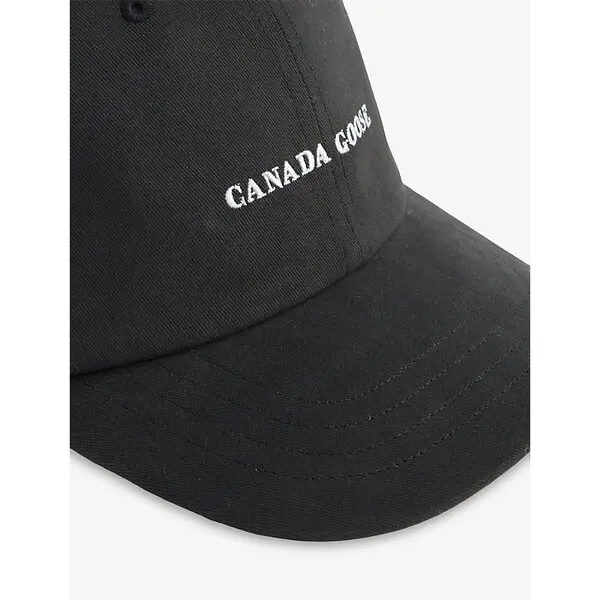 Canada Goose Logo-embellished Cotton Cap