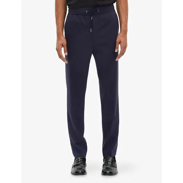 The Kooples Tapered-leg Wool Trousers
