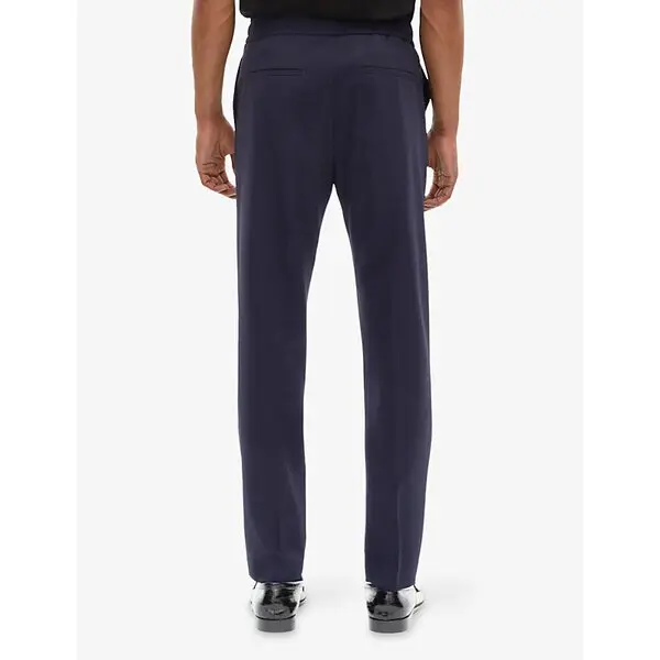 The Kooples Tapered-leg Wool Trousers