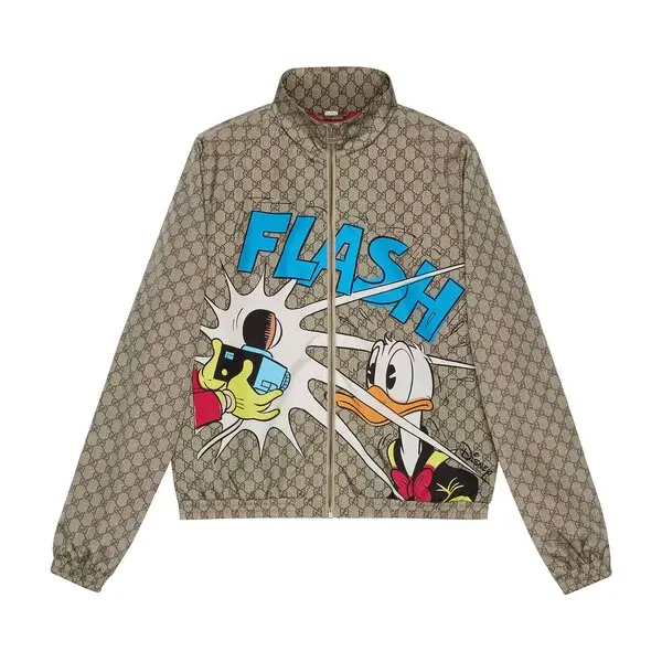 Gucci X Disney Donald Duck Gg Jacket