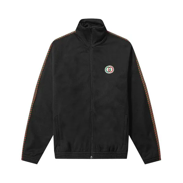 Gucci Mesh Oversized Jacket With Patch