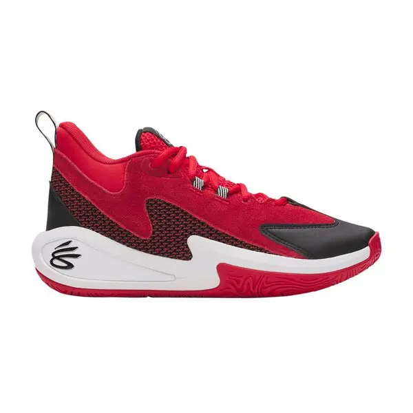 Under Armour Curry 3zer0 25 Sde Gs Athletic Sneakers - Red