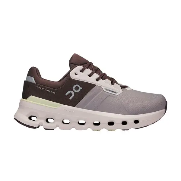 On Cloudrunner 2 Waterproof Athletic Shoes - Brown