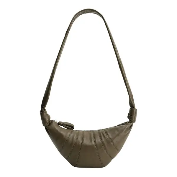 LEMAIRE Small Croissant Shoulder Bag - Tan