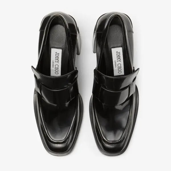 JIMMY CHOO Tylor 95 Soft Spazzolato Loafers
