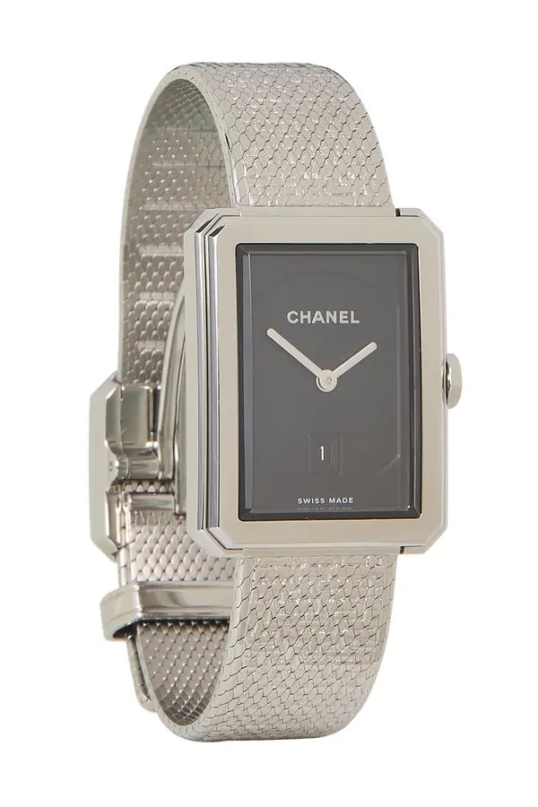 Chanel Boyfriend Stainless Steel Watch - Silver