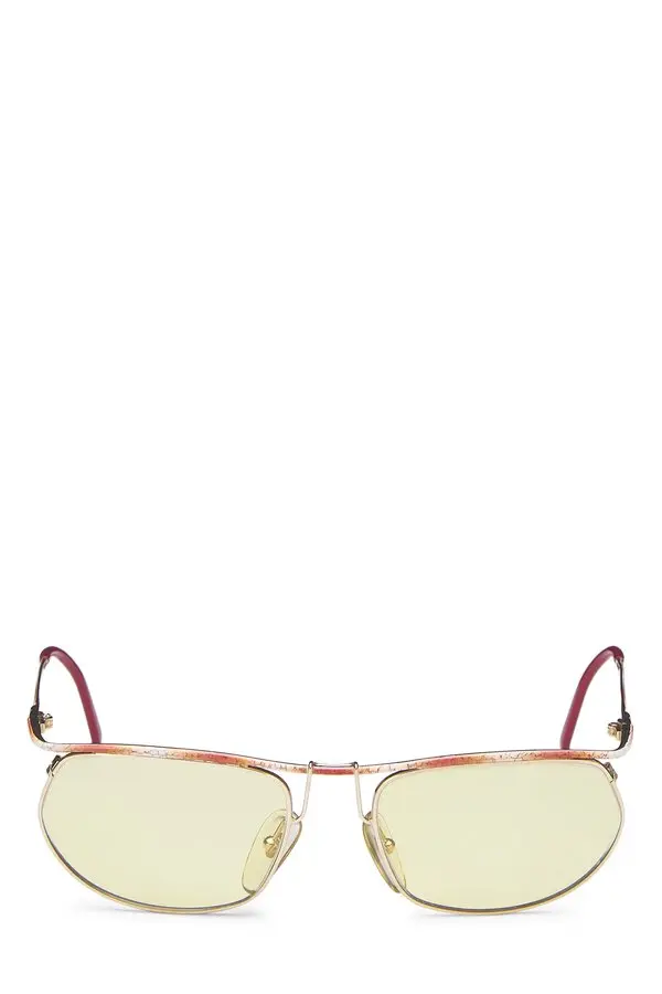 Dior Metal Sunglasses - Red