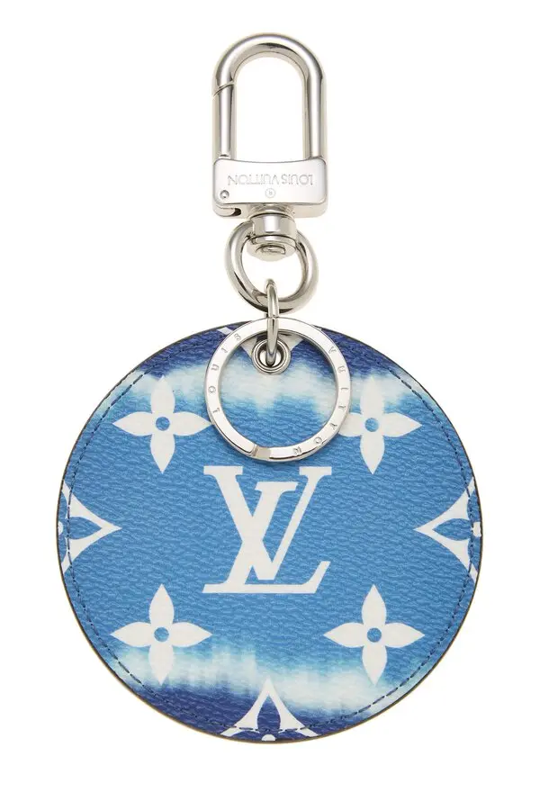 LOUIS VUITTON Monogram Escale Bag Charm - Blue