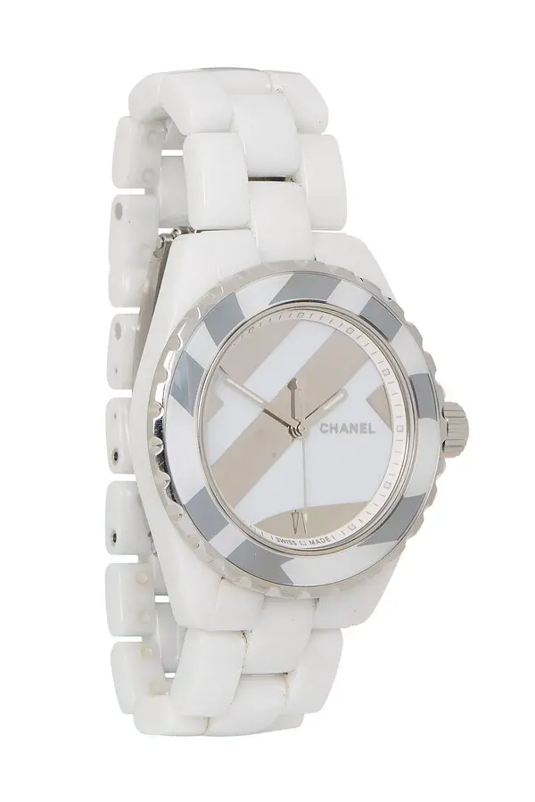 Chanel J12 Untitled Watch - White