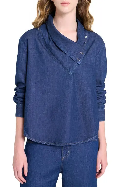 TWP My Maria Denim Top