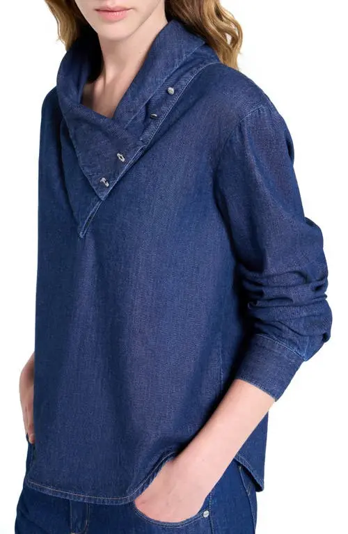 TWP My Maria Denim Top