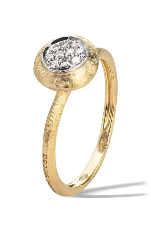 Marco Bicego Jaipur Pavé Diamond Ring - Yellow White Gold