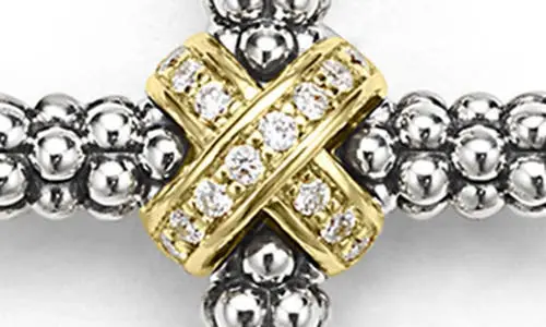 Lagos Anthem Diamond Cross Pendant