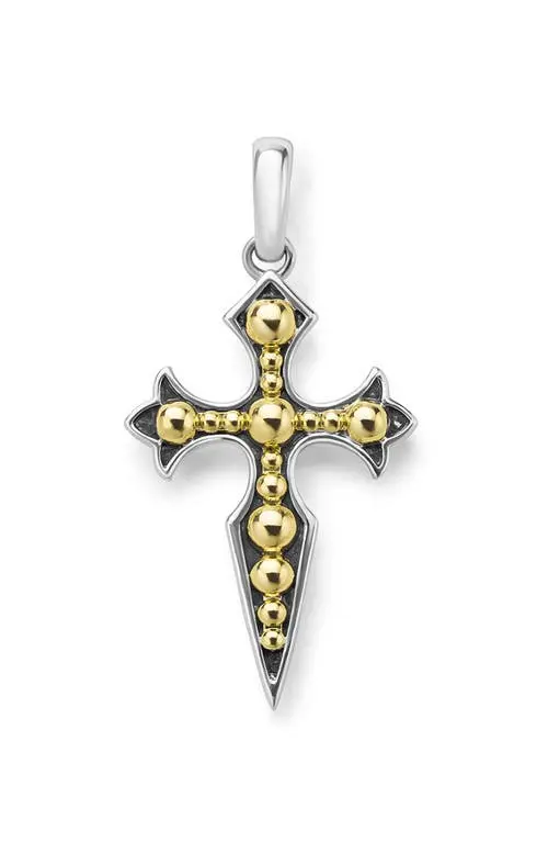 Lagos Anthem Cross Pendant - Silver