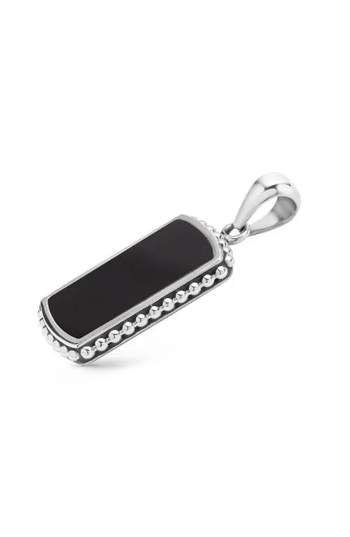 Lagos Anthem Agate Id Tag Pendant