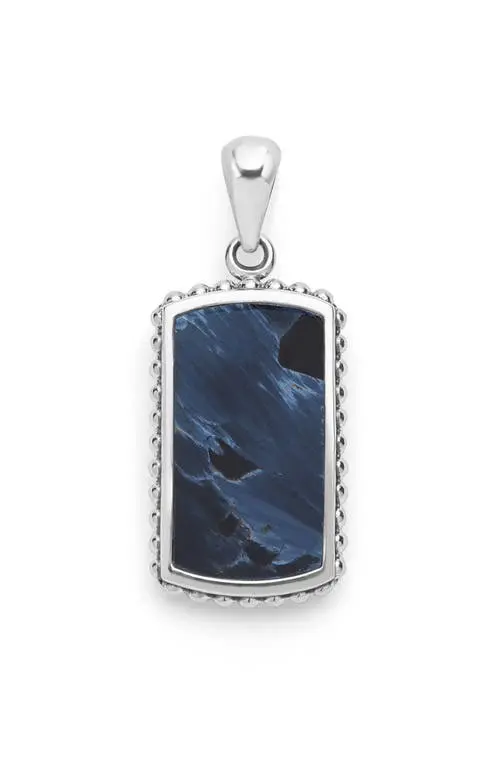 Lagos Sterling Pendant - Pietersite