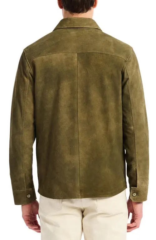 Robert Graham Manzo Goatskin Suede Field Jacket