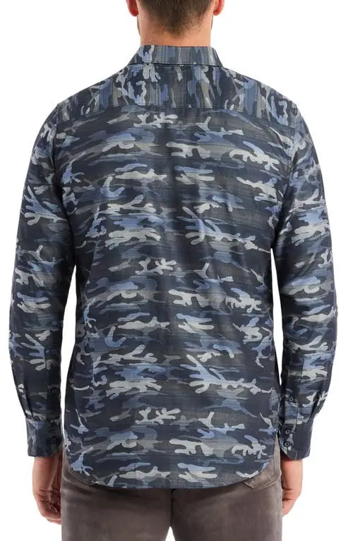Robert Graham Harrington Camouflage Button-up Shirt
