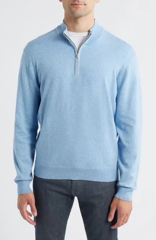 Johnnie-o Desmond Half Zip Sweater - Infinity