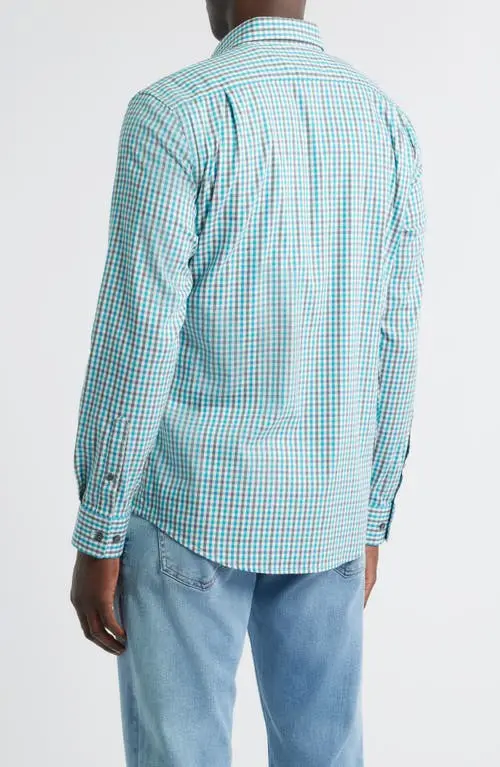 Johnnie-o Kirtland Check Stretch Button-down Shirt