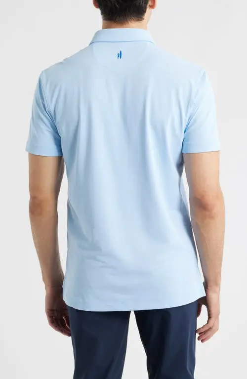 Johnnie-o Clegg Solid Piqué Performance Golf Polo - Maliblu