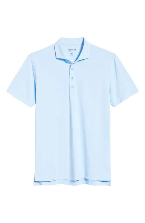 Johnnie-o Clegg Solid Piqué Performance Golf Polo - Maliblu