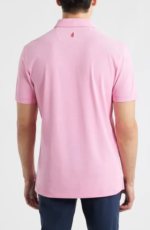 Johnnie-o Clegg Solid Piqué Performance Golf Polo - Punch