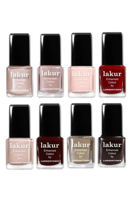 LONDONTOWN Merry Minis 8-piece Nail Color Set $96 Value - Multicolor Set