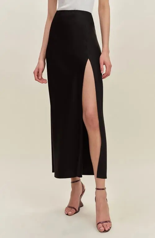 REFORMATION Layla Satin Maxi Skirt