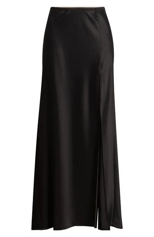 REFORMATION Layla Satin Maxi Skirt