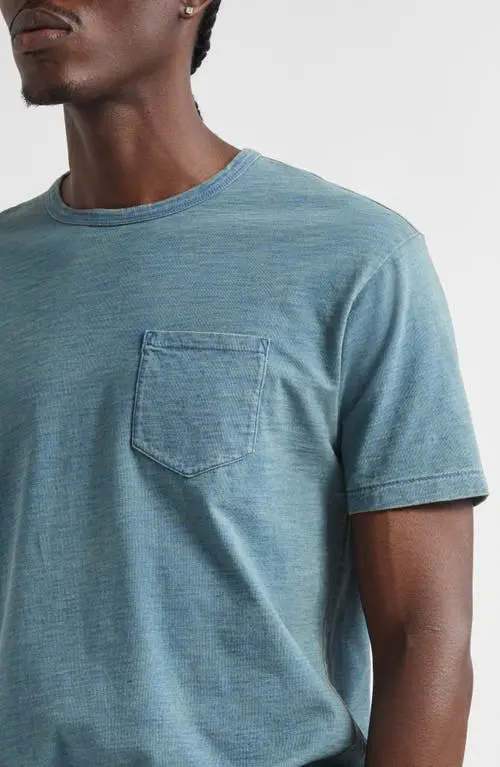 Double Rl Indigo Jersey Pocket T-shirt