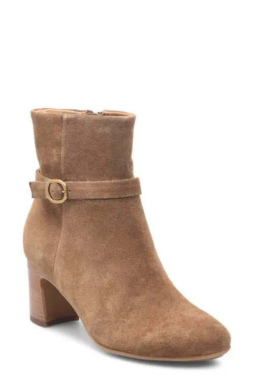 SOFFT Leather Ankle Bootie - Light Brown