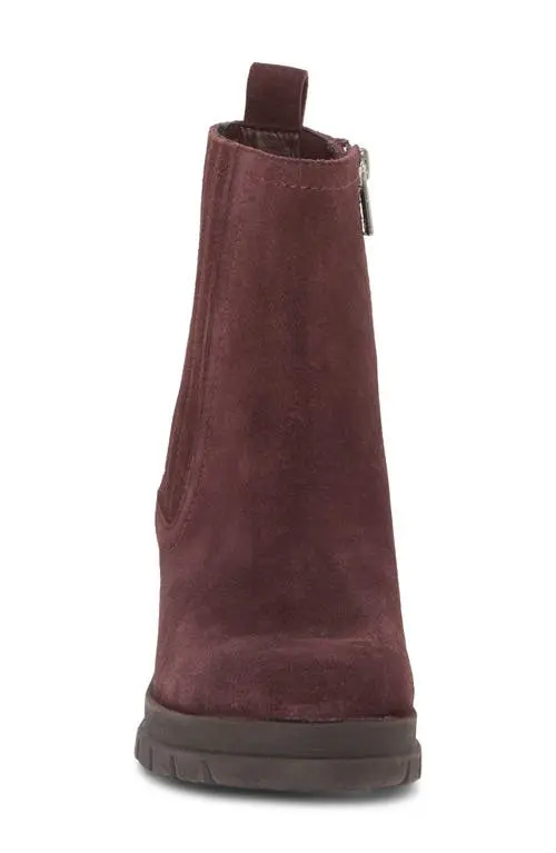 Lucky Brand Platform Wedge Bootie - Winter Cherry