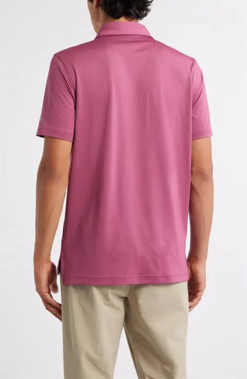 Brooks Brothers Solid Performance Series Polo - Violet Quartz