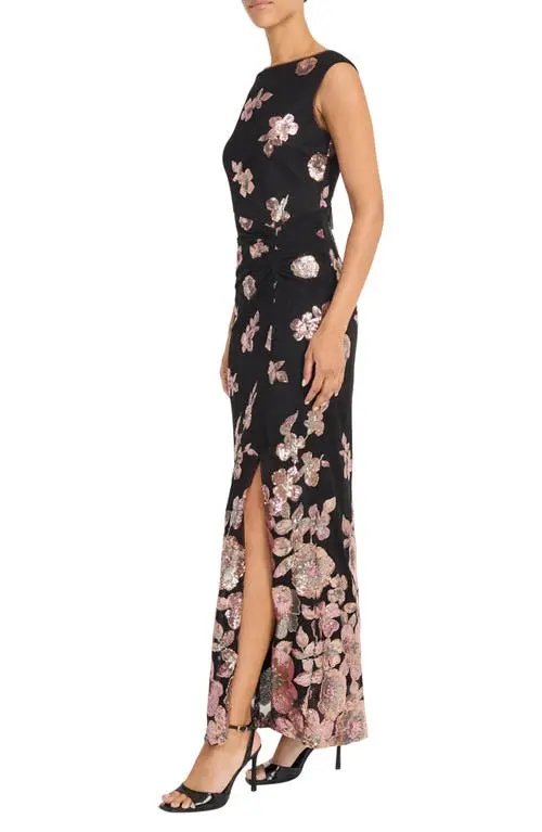 Maggy London Sequin Sleeveless Gown